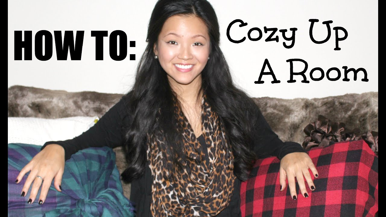 How To: Cozy Up A Room (+ DIY Scarf Pillows) | now&jenn - YouTube