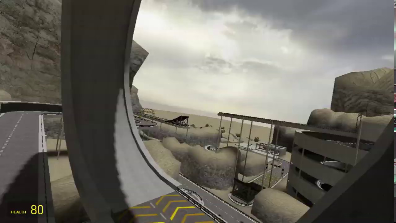 Gmod: 1st Person View through the loop - YouTube