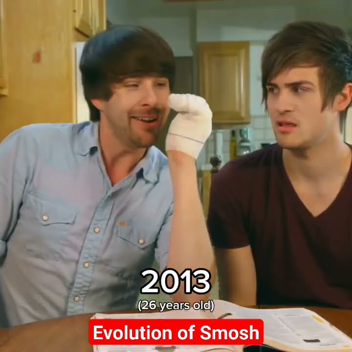 Evolution of Smosh (2005 - 2023) #youtubers #smosh #fyp - YouTube