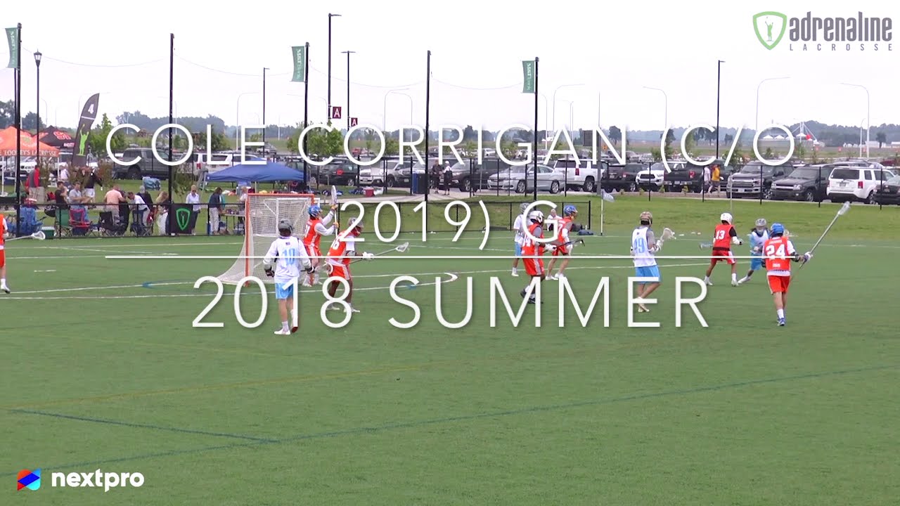 Cole Corrigan | 2019 Goalie | Summer 2018 Highlights - YouTube