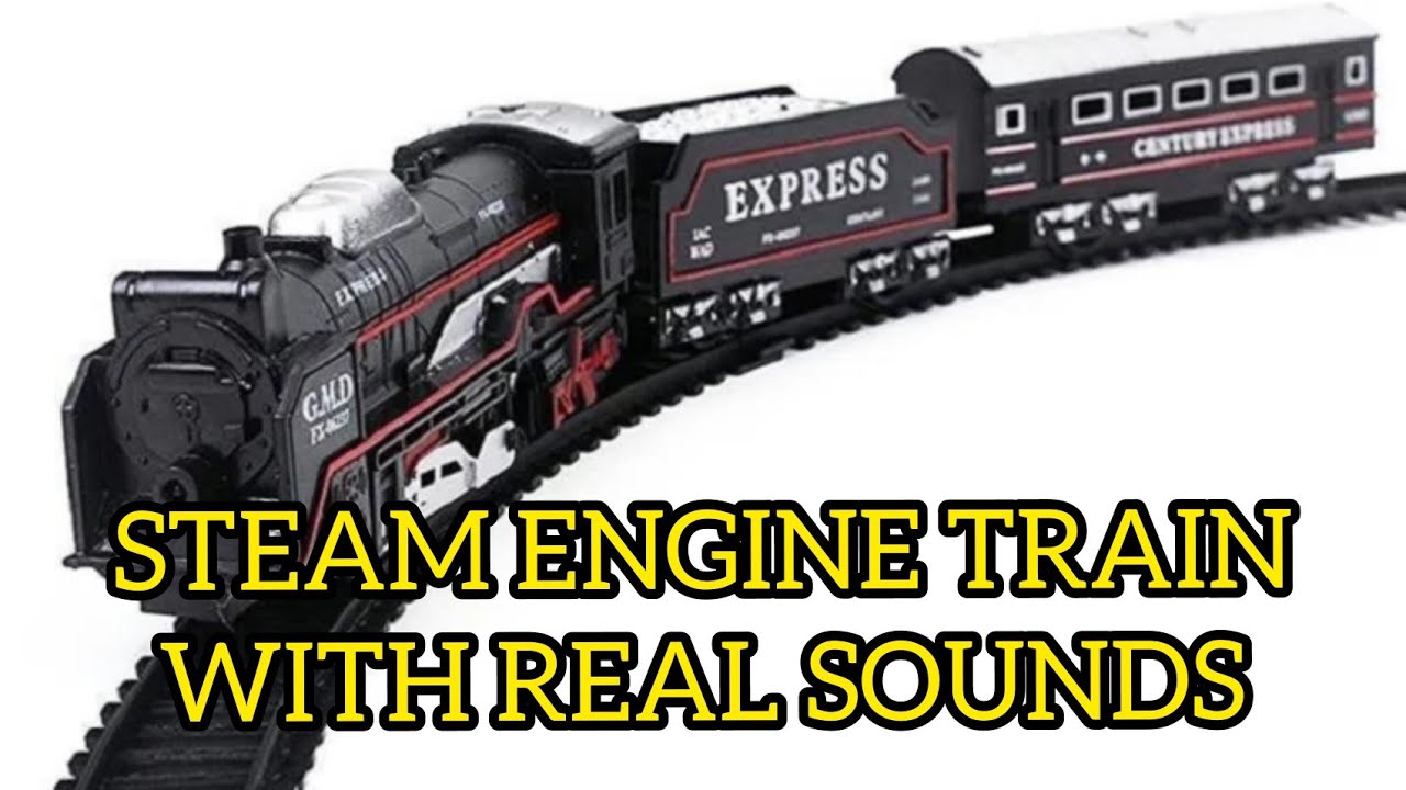 Steam Engine Model Train #Real Sound - YouTube
