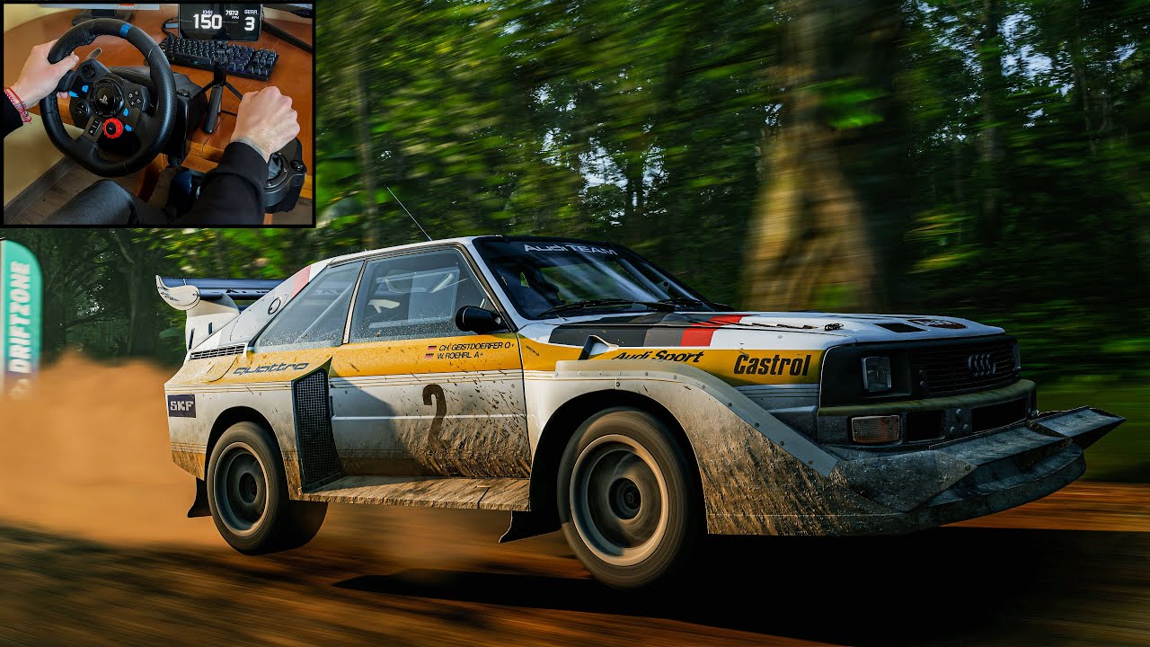 Audi Sport Quattro S1 801HP - Forza Horizon 5 | Steering Wheel Gameplay ...
