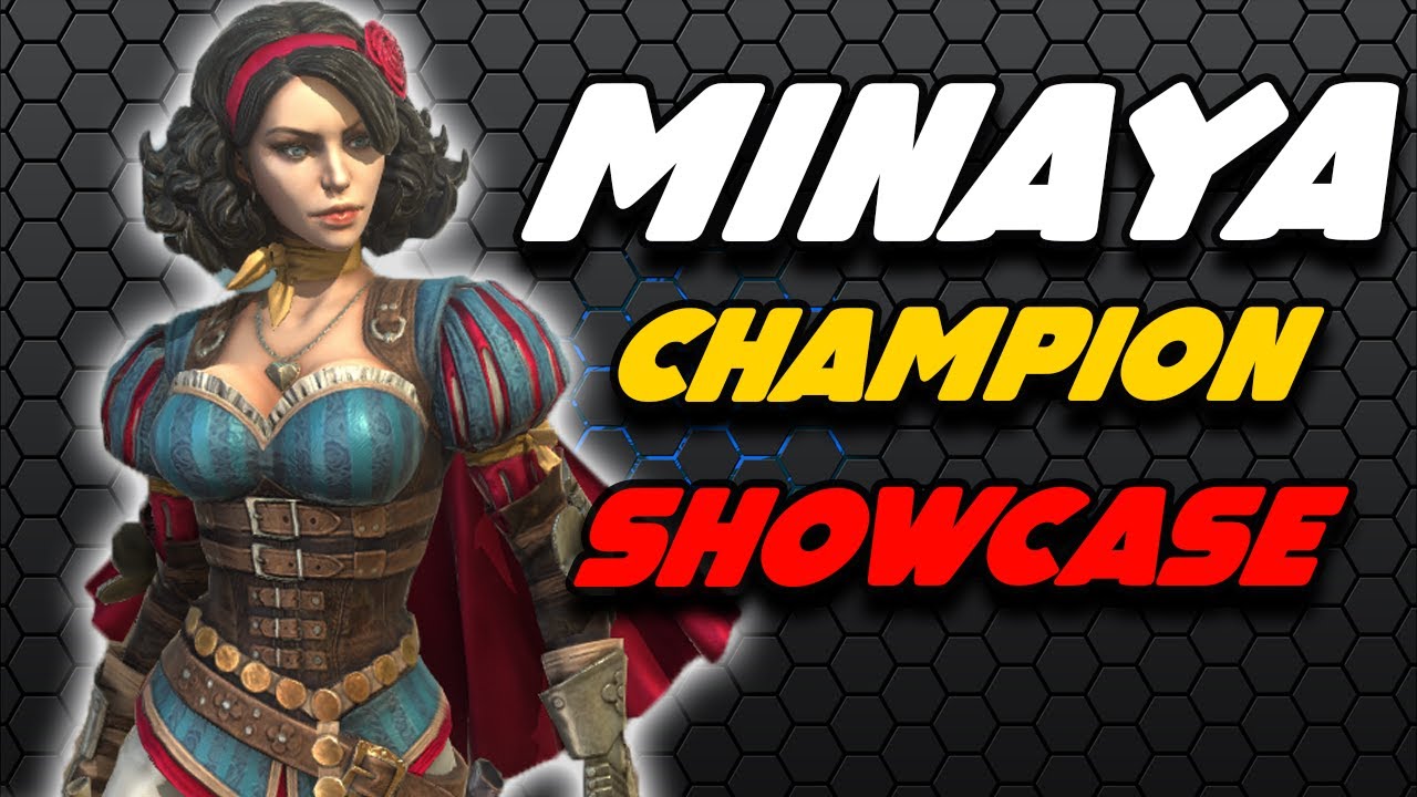 MINAYA CHAMPION SHOWCASE - DUNGEONS - MASTERIES | RAID SHADOW LEGENDS ...