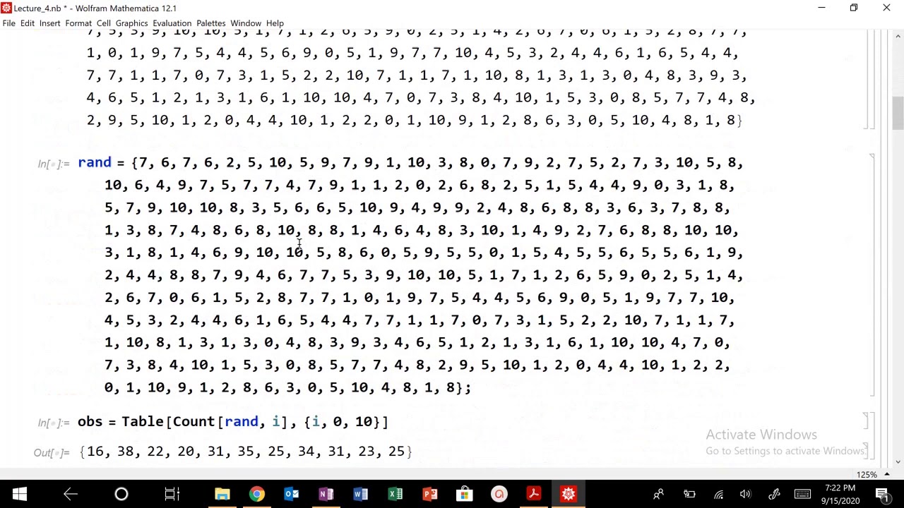 Lecture 4: Chi-Squared Random Number Generator - YouTube