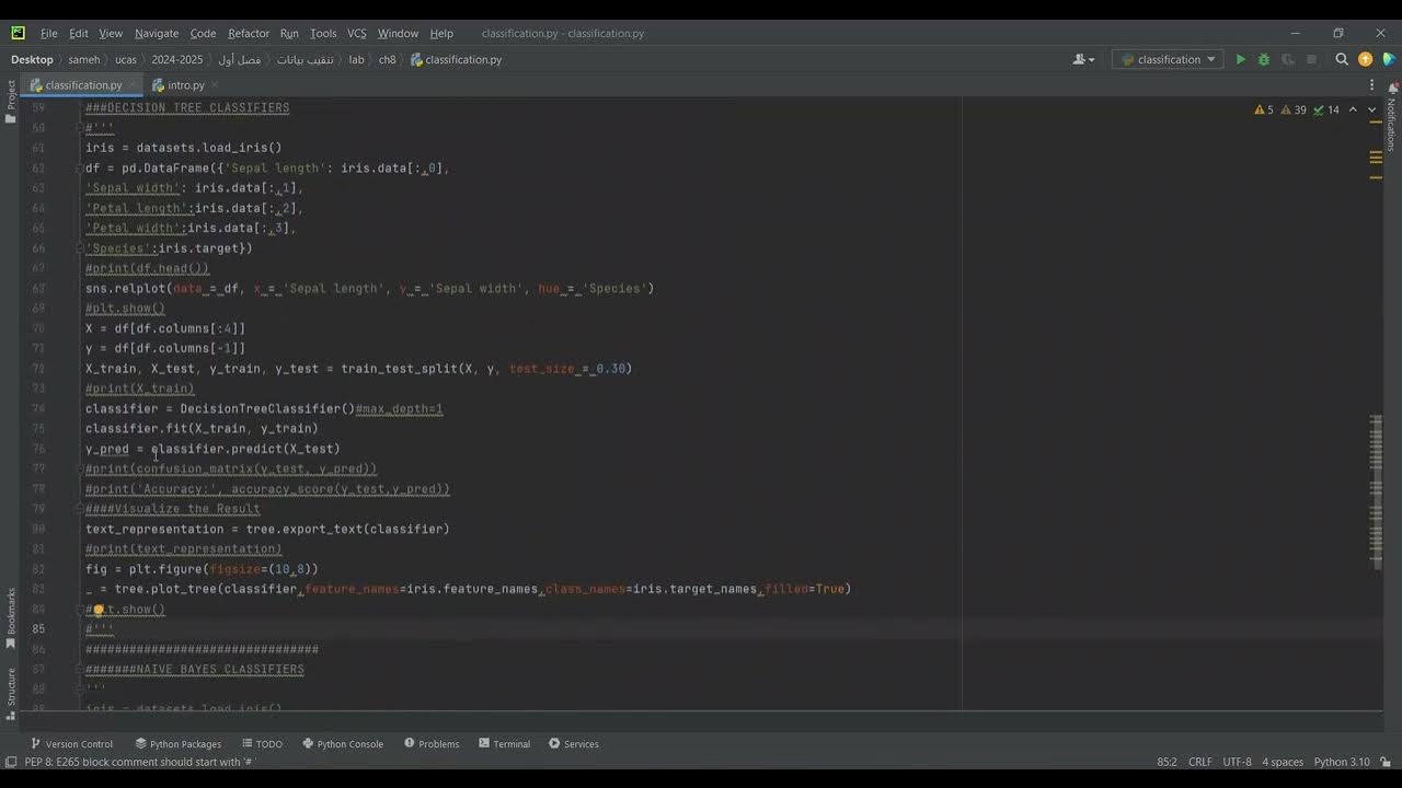 Data Mining lec16 classification python - YouTube