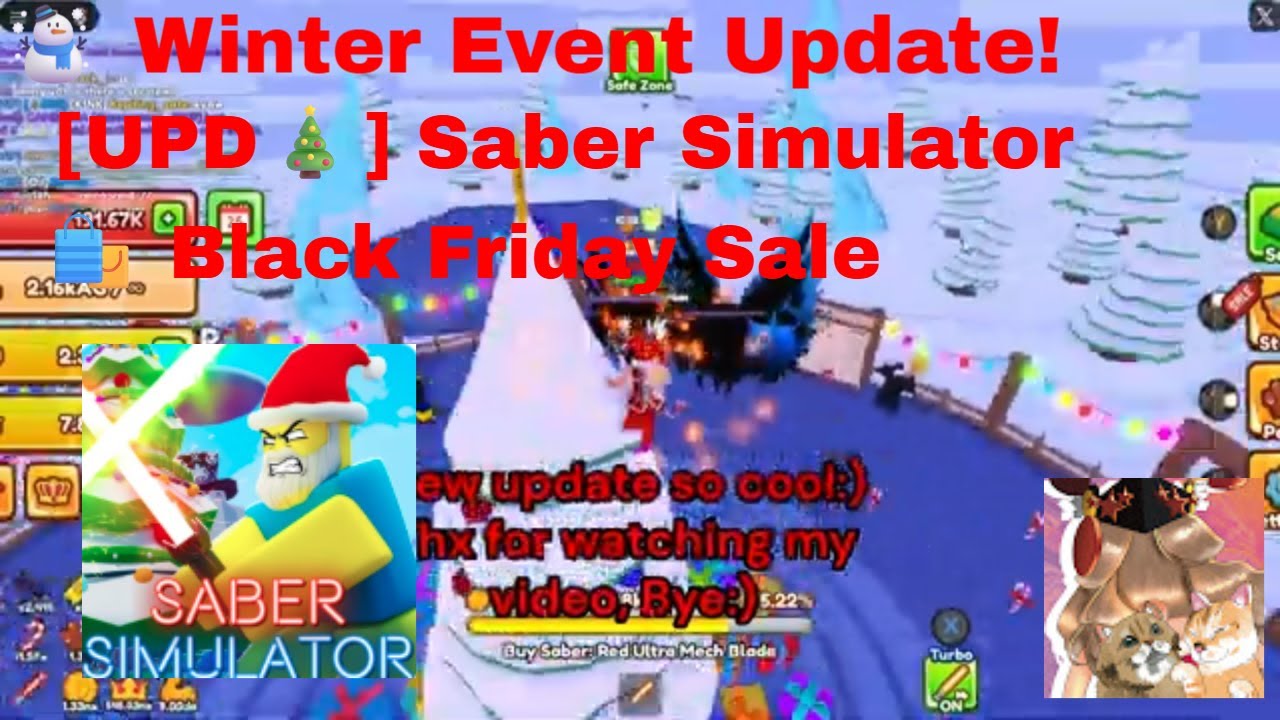 ☃️ Winter Event Update![UPD🎄] Saber Simulator, New Class Medusa, New ...