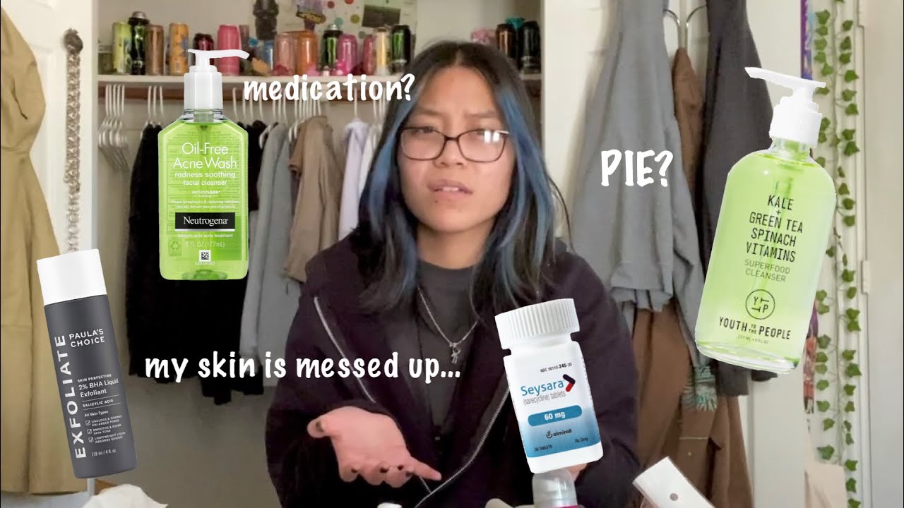 i finally went to the dermatologist so here’s my NEW skincare routine ...