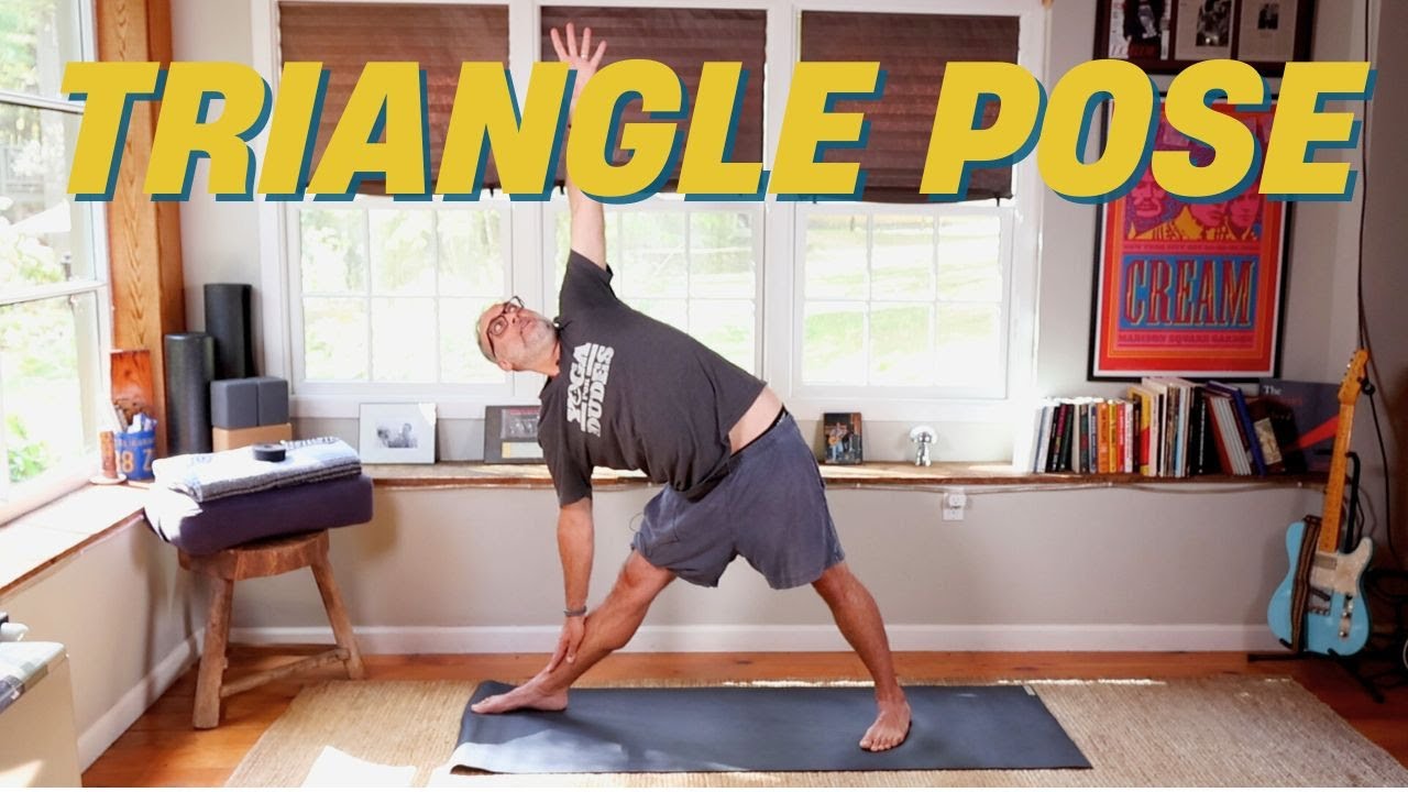 Triangle Pose For Beginners | Yoga For Dudes | #yoga #mobility # ...