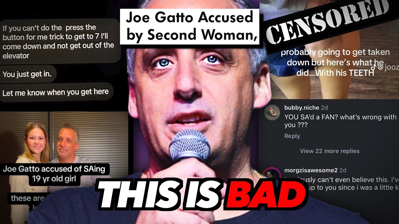 SHOCKING! Joe Gatto Accused of SA’ing TWO Young Girls - YouTube