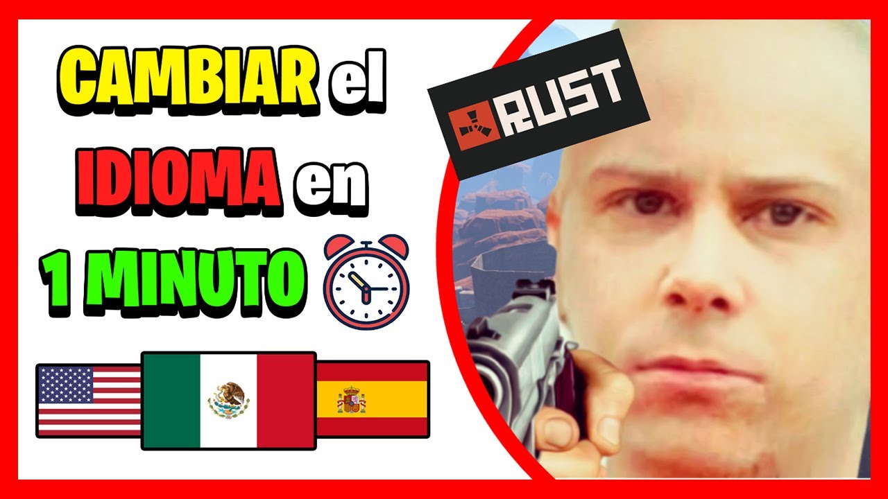 ⭐Cómo CAMBIAR de IDIOMA y VOCES⭐ (SUPER FACIL) en RUST 2021 - YouTube