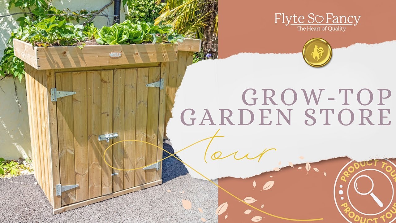 Grow-Top Garden Stores - Grow Your Own Green Roof! - YouTube