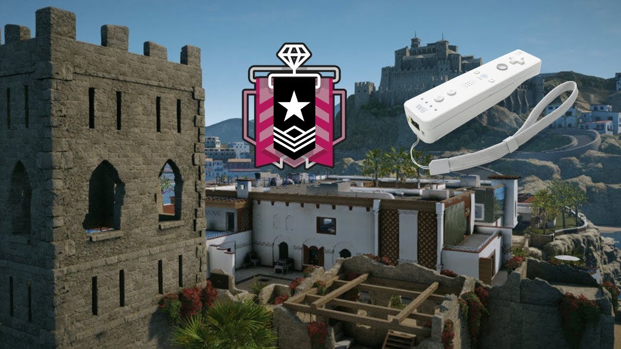Wii Remote Aim Assist On Rainbow 6 Siege - YouTube