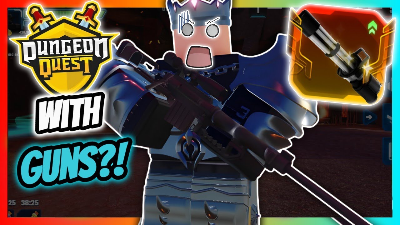Dungeon Quest WITH GUNS! | Bullet Dungeon - YouTube