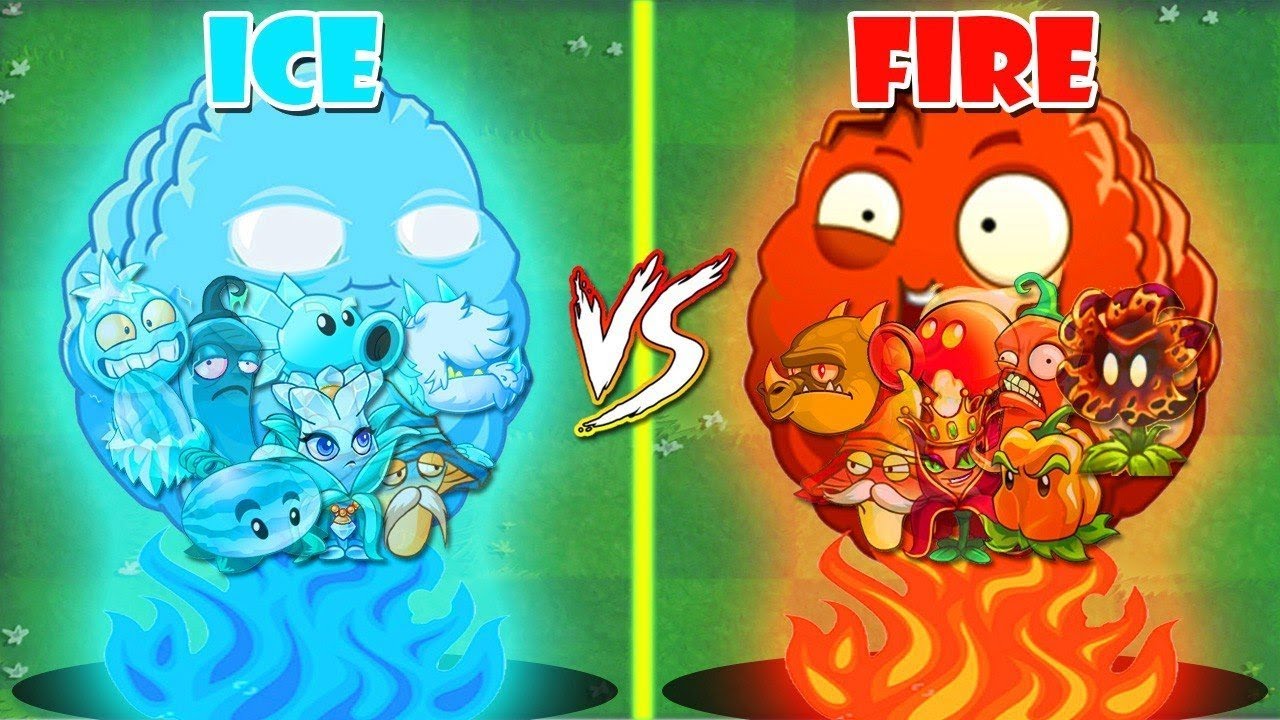 Tournament All FIRE & ICE Plants - Who Will Win? - Pvz 2 Plant vs Plant ...
