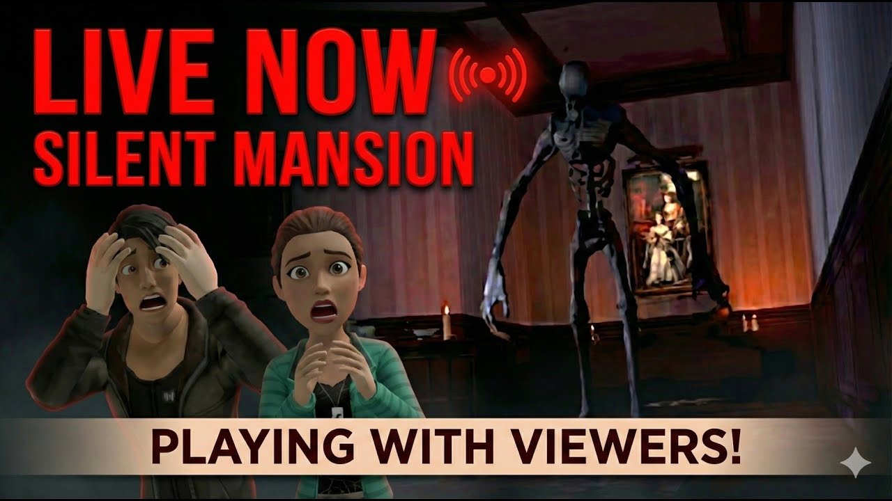 Roblox Silent Mansion LIVE 🔥 | 2-Player Horror Adventure!” - YouTube