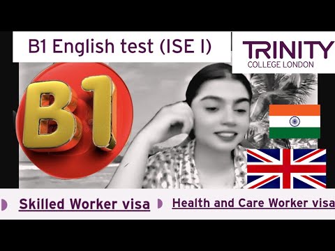 Trinity College London - ISE-1 (B1) Integrated Speaking and Listening ...