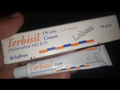 Terbisil Cream for fungal infection - YouTube