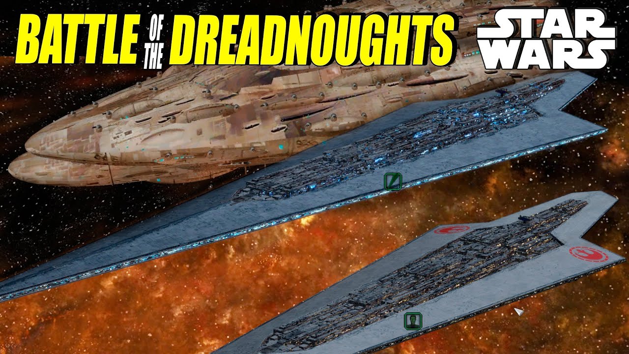 Battle of the Dreadnoughts -- Star Wars - YouTube