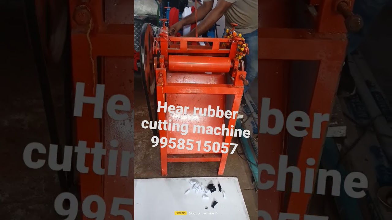 Hear rubber cutting machine#short#newbusinessideas2022 - YouTube