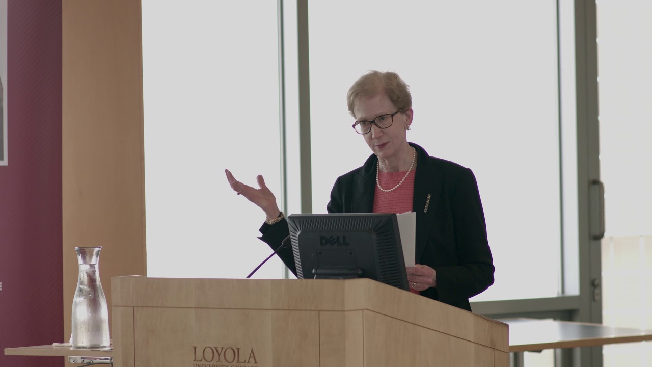 Dr. Susan Ross' Lecture: Personhood and Reductionism, Introduction by ...