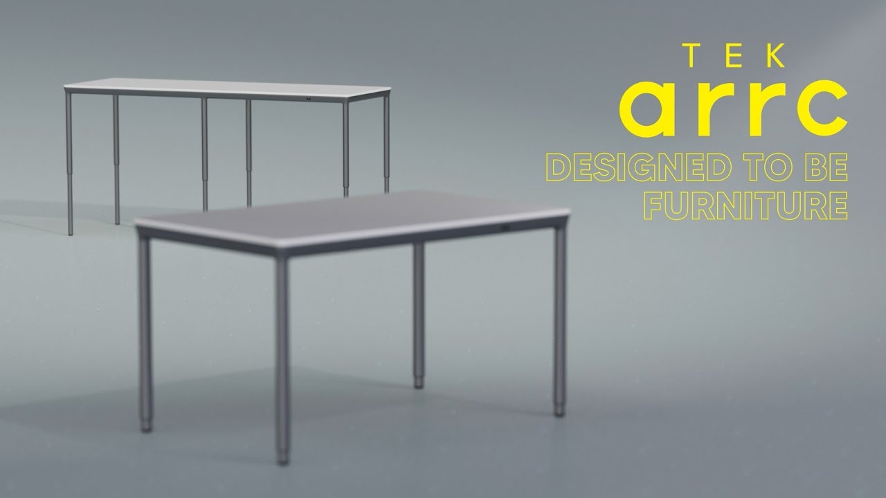 The Modular Expandable Desk Solution - TEKarrc | TiMOTION - YouTube