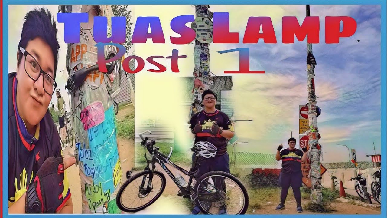 cycling-tuas-lamp-post-1-route-singapore-youtube