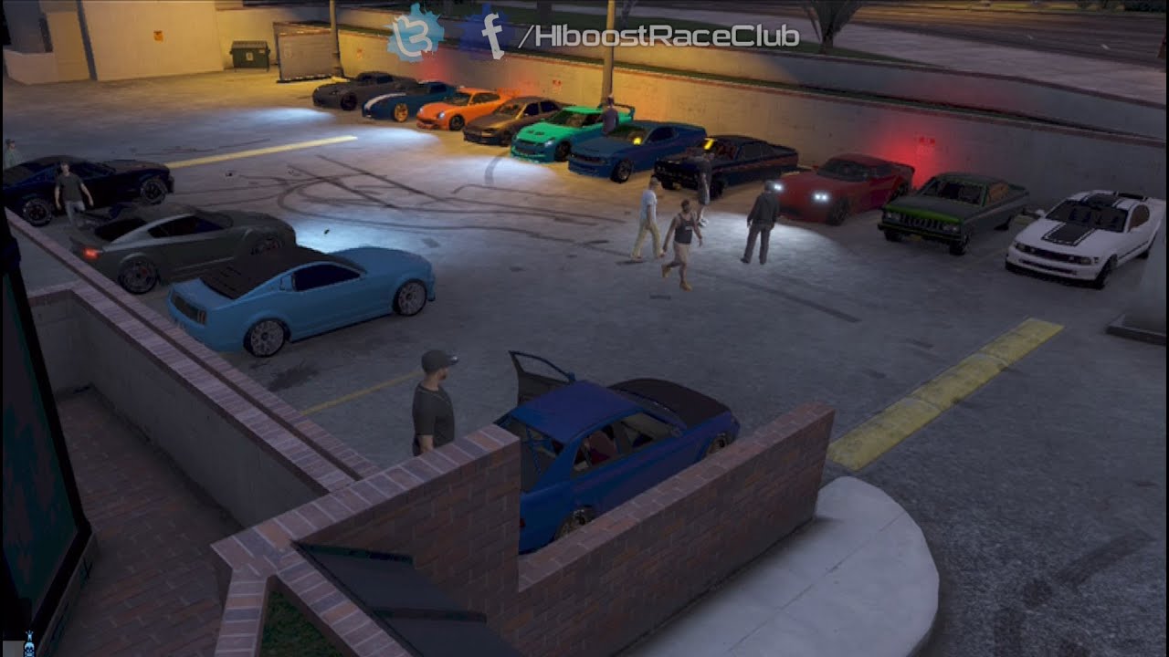 Grand Theft Auto V Online (360) | Street Car Meet Pt.16 | New Car, Road ...