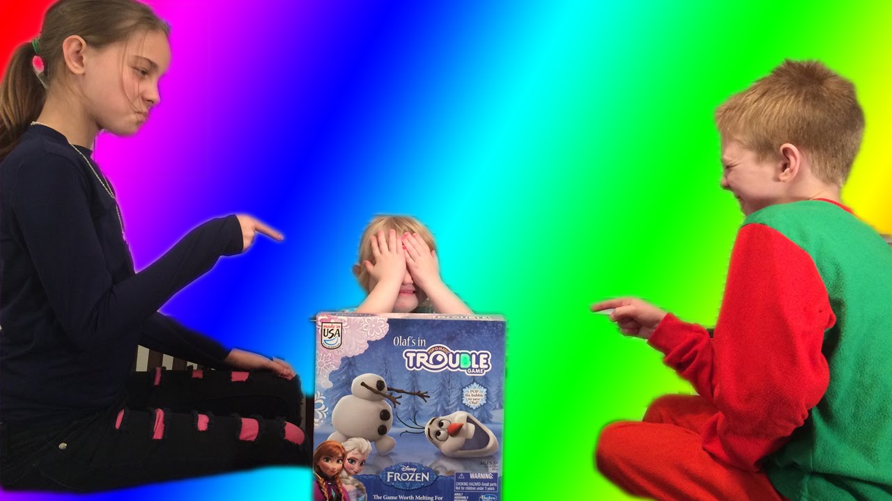 Frozen Trouble Game with Olaf, save Olaf by winning the game before ...