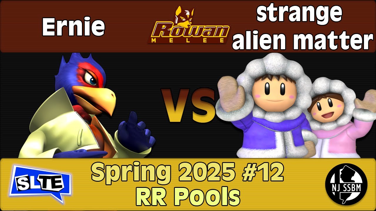 Rowan SSBM Spring 2025 #12: Ernie (Falco) Vs. strange alien matter ...