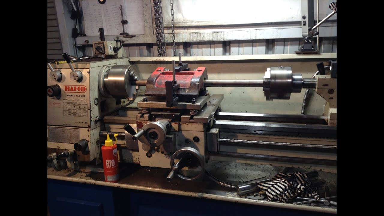 Line Boring In The Lathe . Part 2 . - YouTube