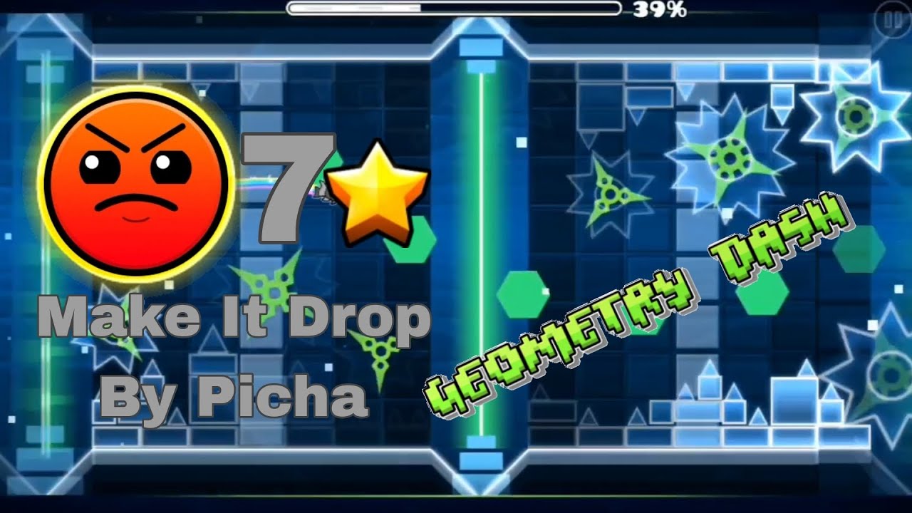 Make It Drop By Picha 100% Complete | Geometry Dash 2.1 - YouTube
