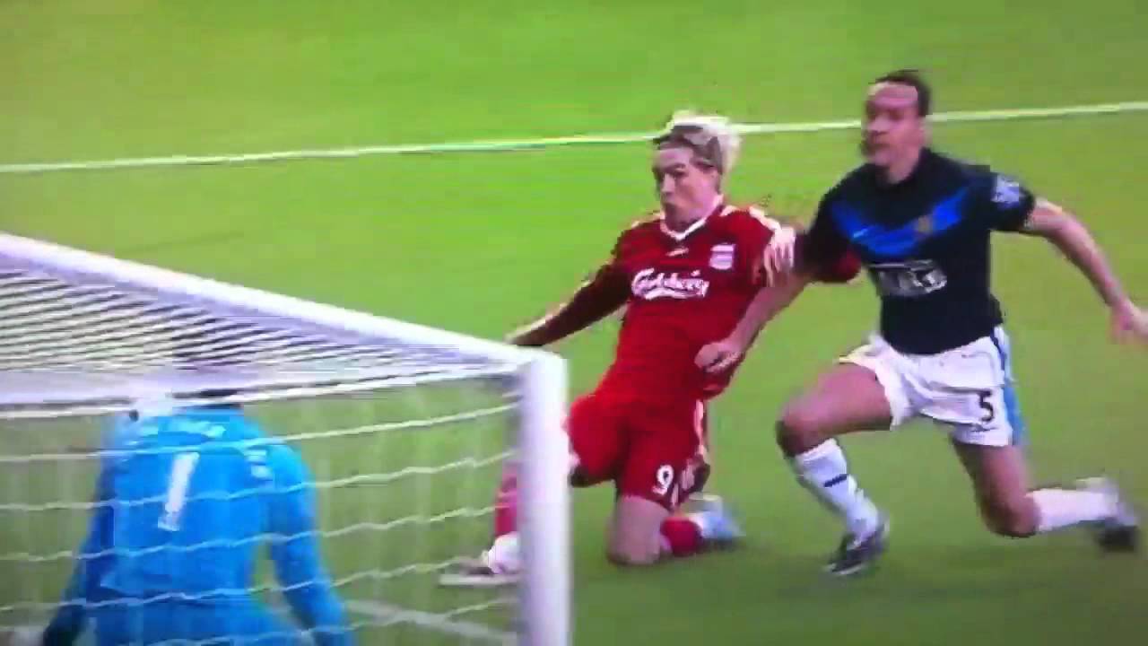 Liverpool v Manchester united, Torres goal - YouTube