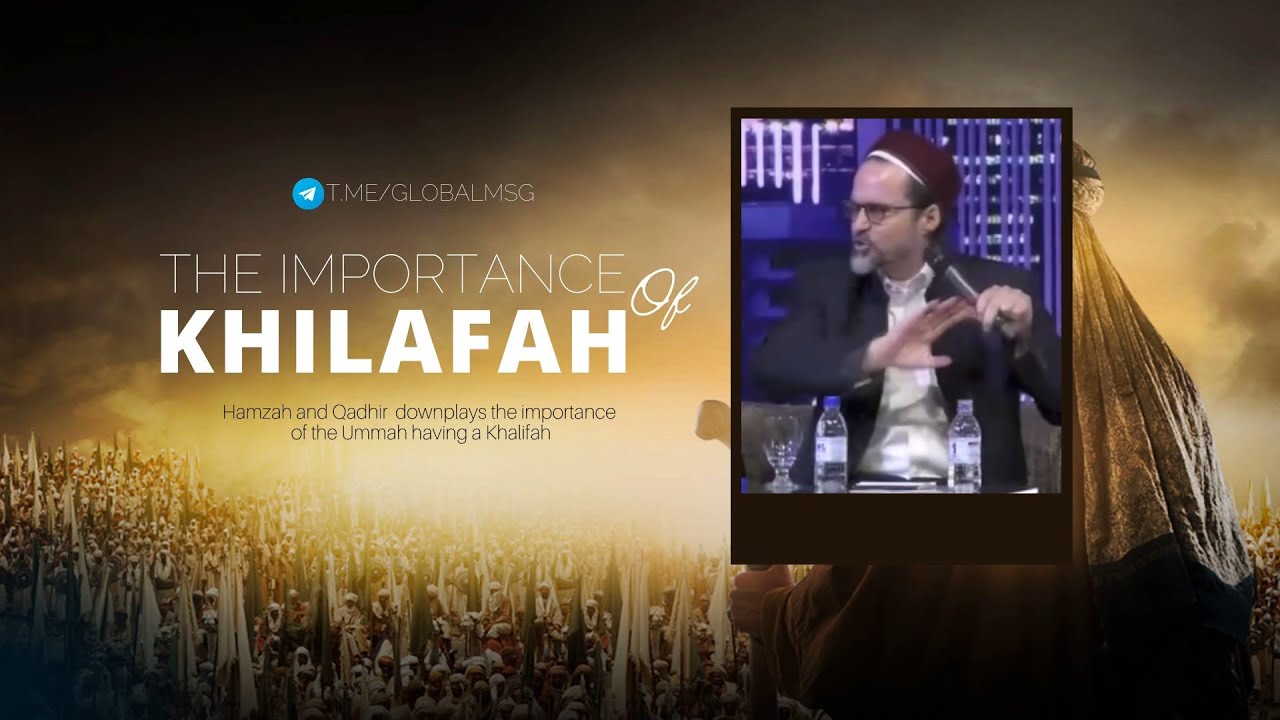 Lol Hamza Yusuf And Yasir Qadhi Downplays The Importance Of Khilafah ...