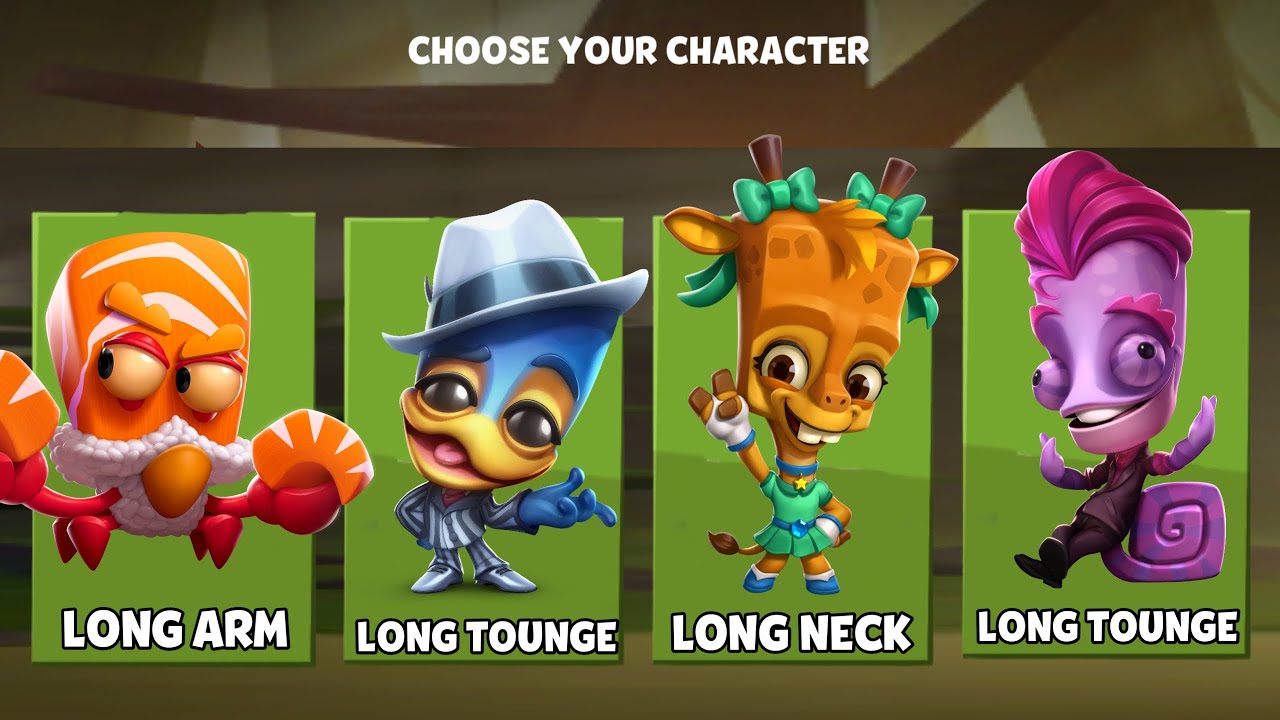 Which Character Long Body Part is Useful 🤔 | Zooba - YouTube
