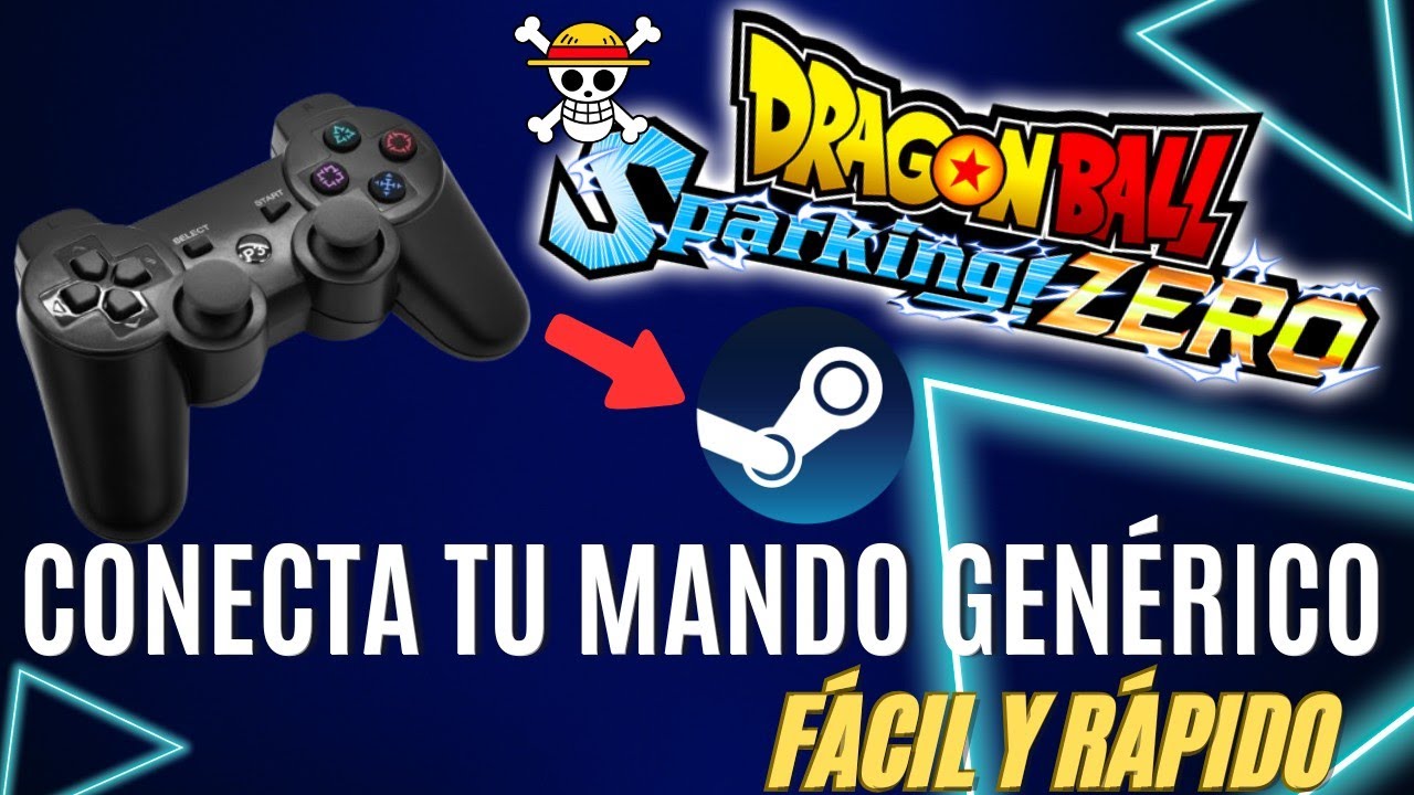 COMO CONECTAR MANDO GENERICO para JUGAR SPARKING ZERO por STEAM ...
