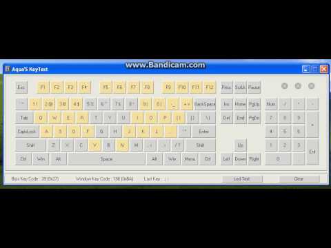 Ducky DK9000G2 (generation two) Keyboard (USB): N-Key rollover test ...