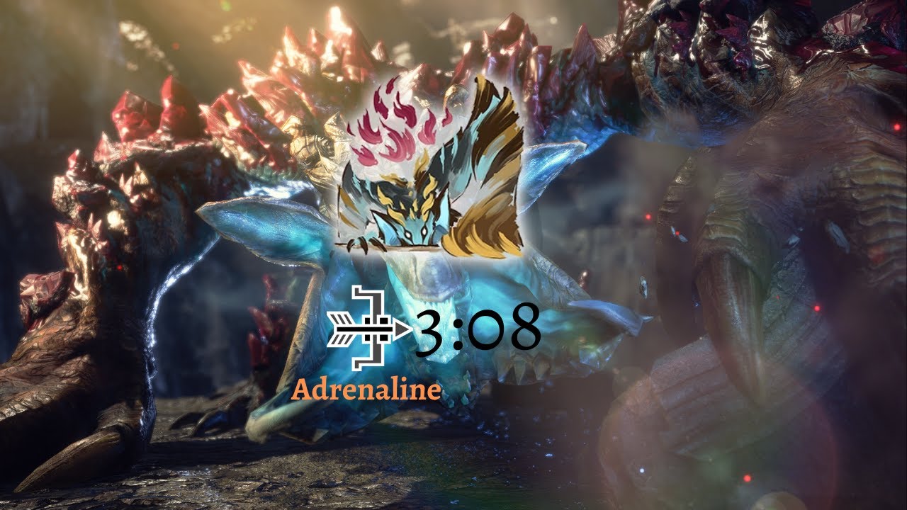 MHRise | Gaismagorm | Solo - Bow (Adrenaline) | 3:08 - YouTube