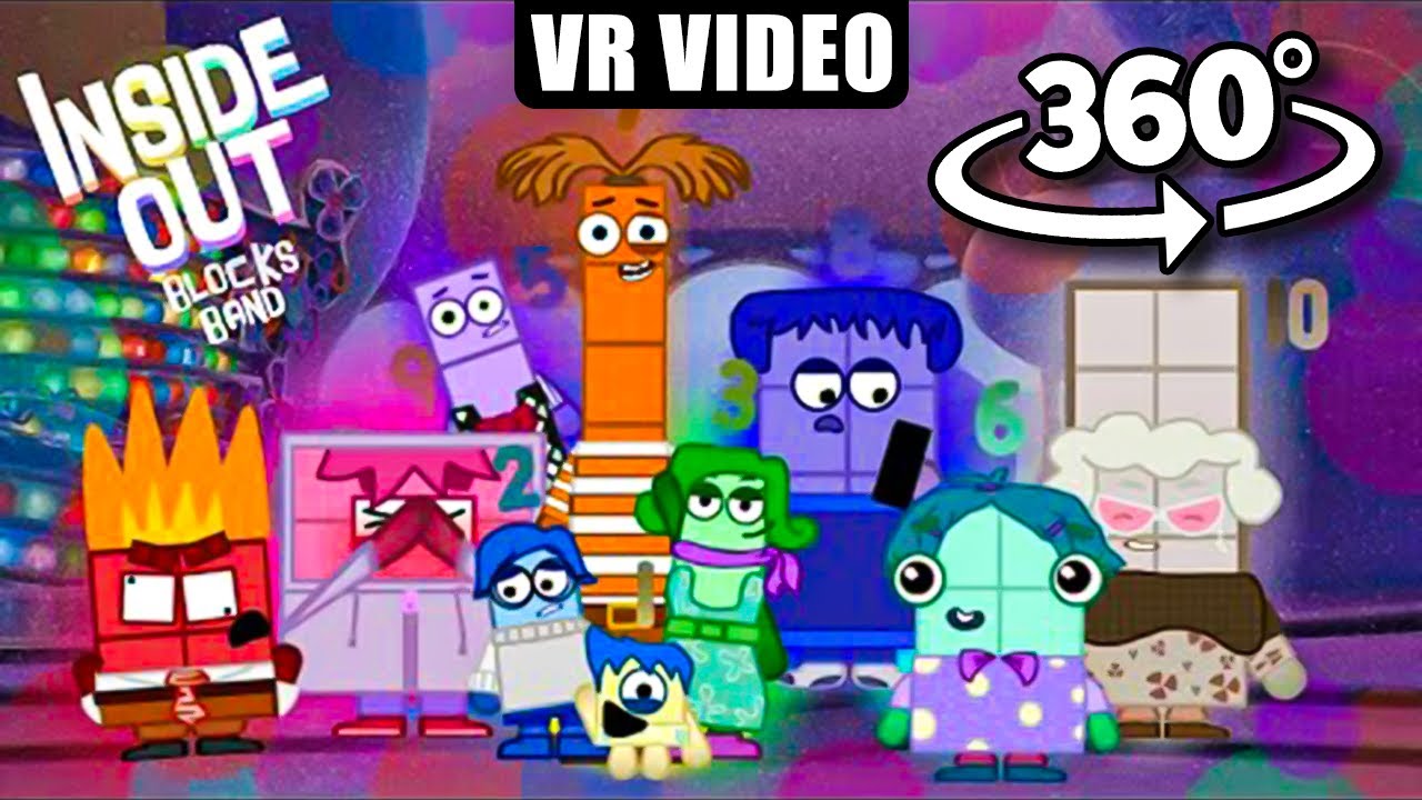 360º VR Inside-Out Blocks Band !!!!! (Joy - Nostalgia) - YouTube
