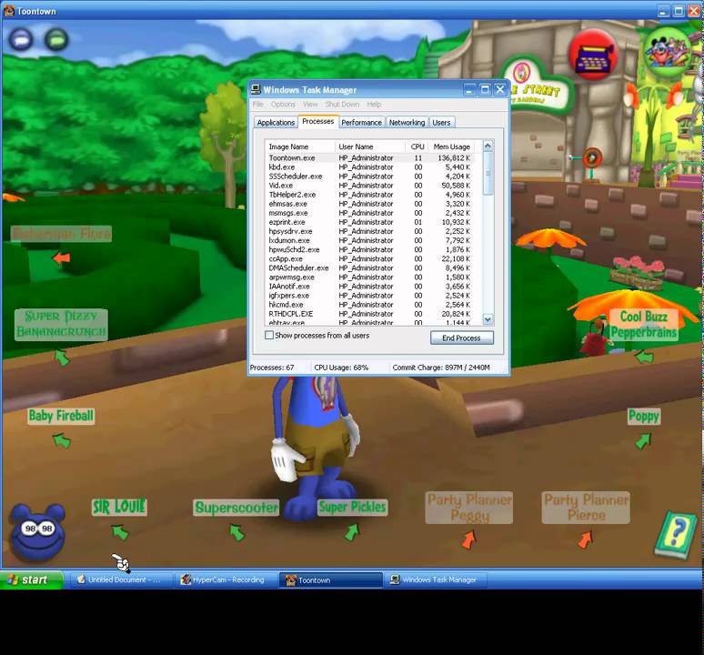 Toontown Glitches (#2) How to play 2 accounts at same time - YouTube