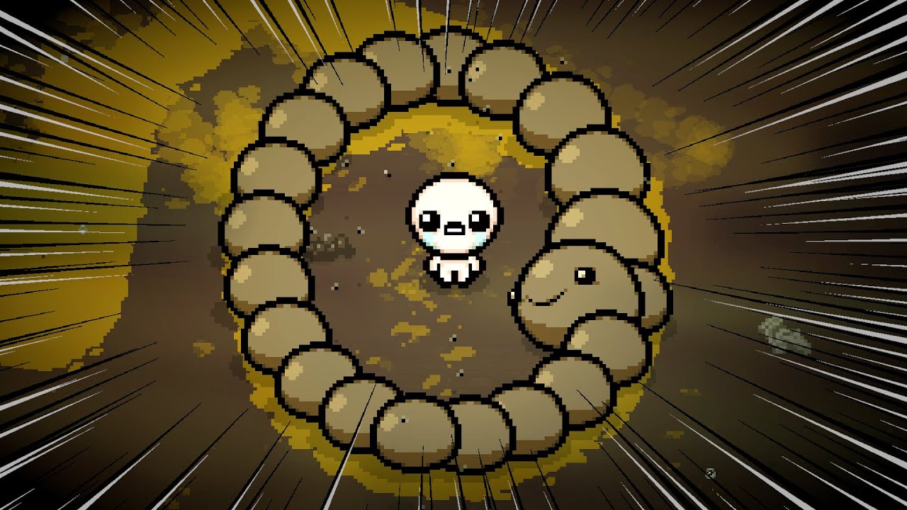 I Found The Longest Piece Of Crap In Isaac! - YouTube