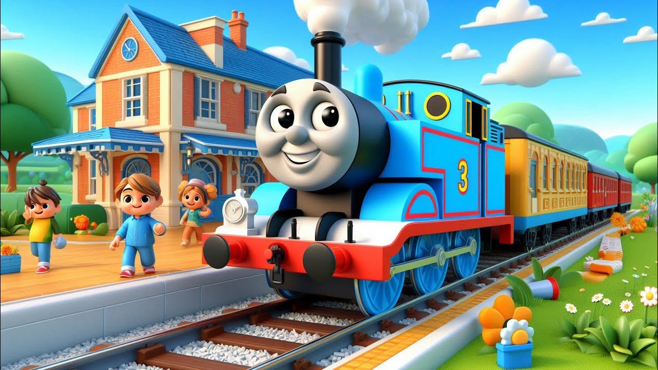 Thomas the Tank Engine: Fun Train Rides - YouTube
