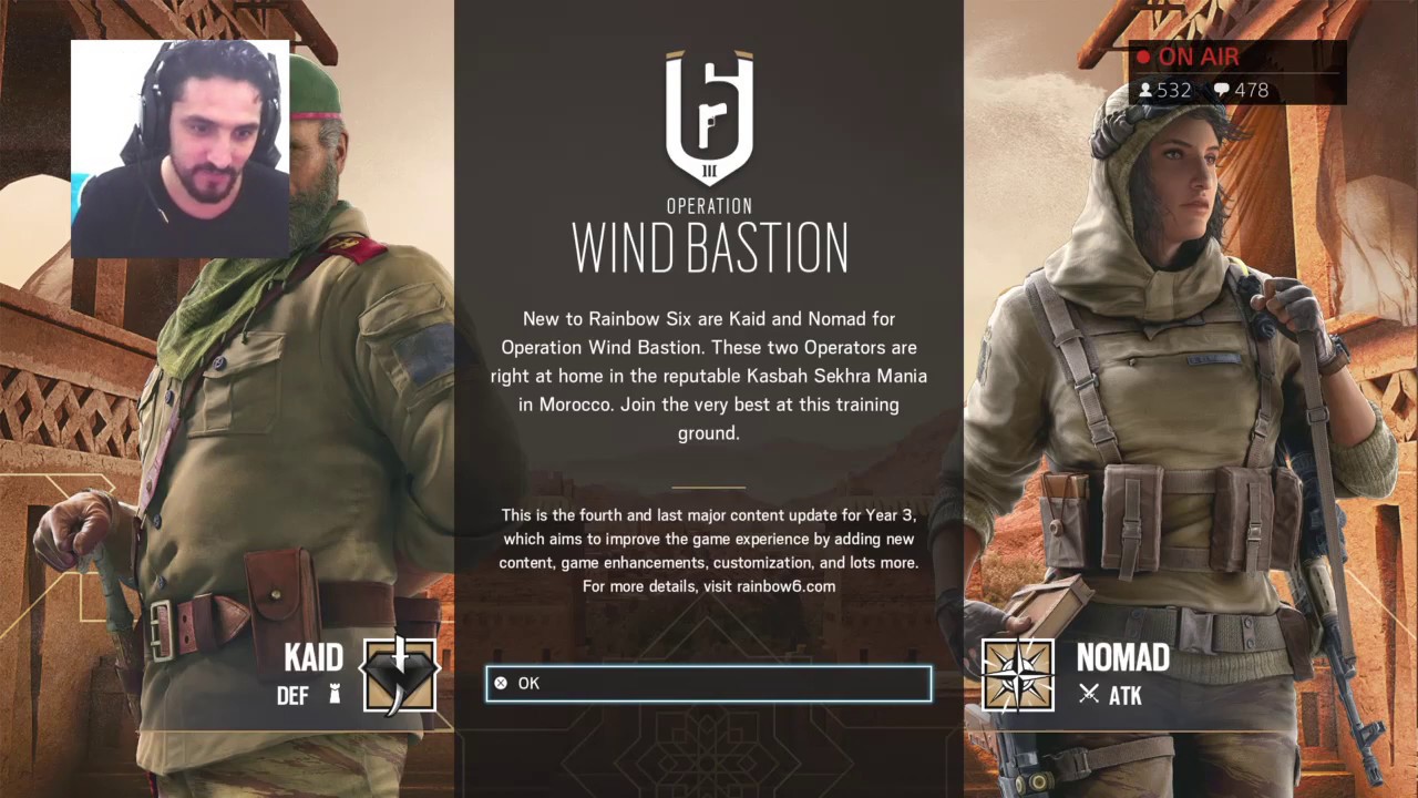 Rainbow six siege Wind Bastion New Season - YouTube