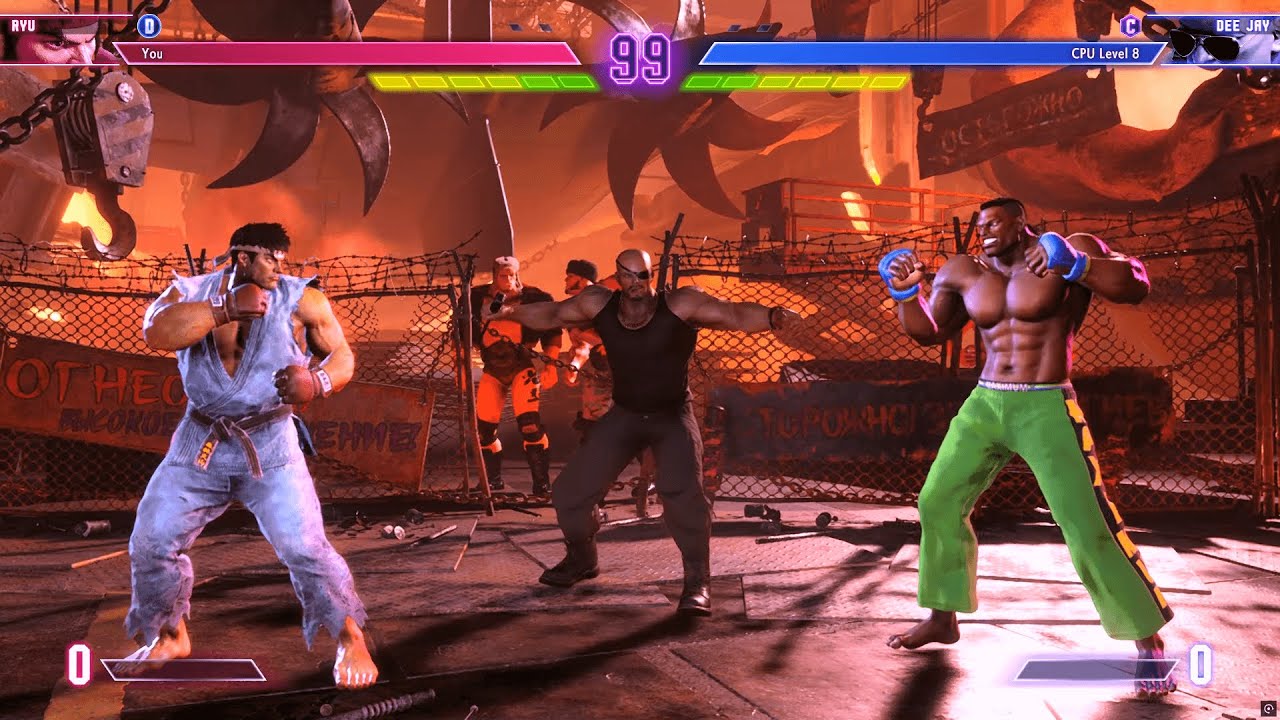 Ryu vs Dee Jay (Hardest) - Street Fighter 6. | Epic Battle - YouTube