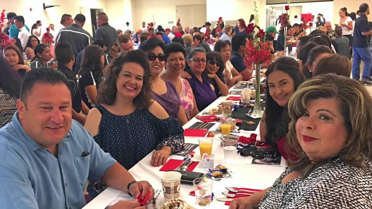 DJUHSD Welcome Back Staff Breakfast 2016 - YouTube