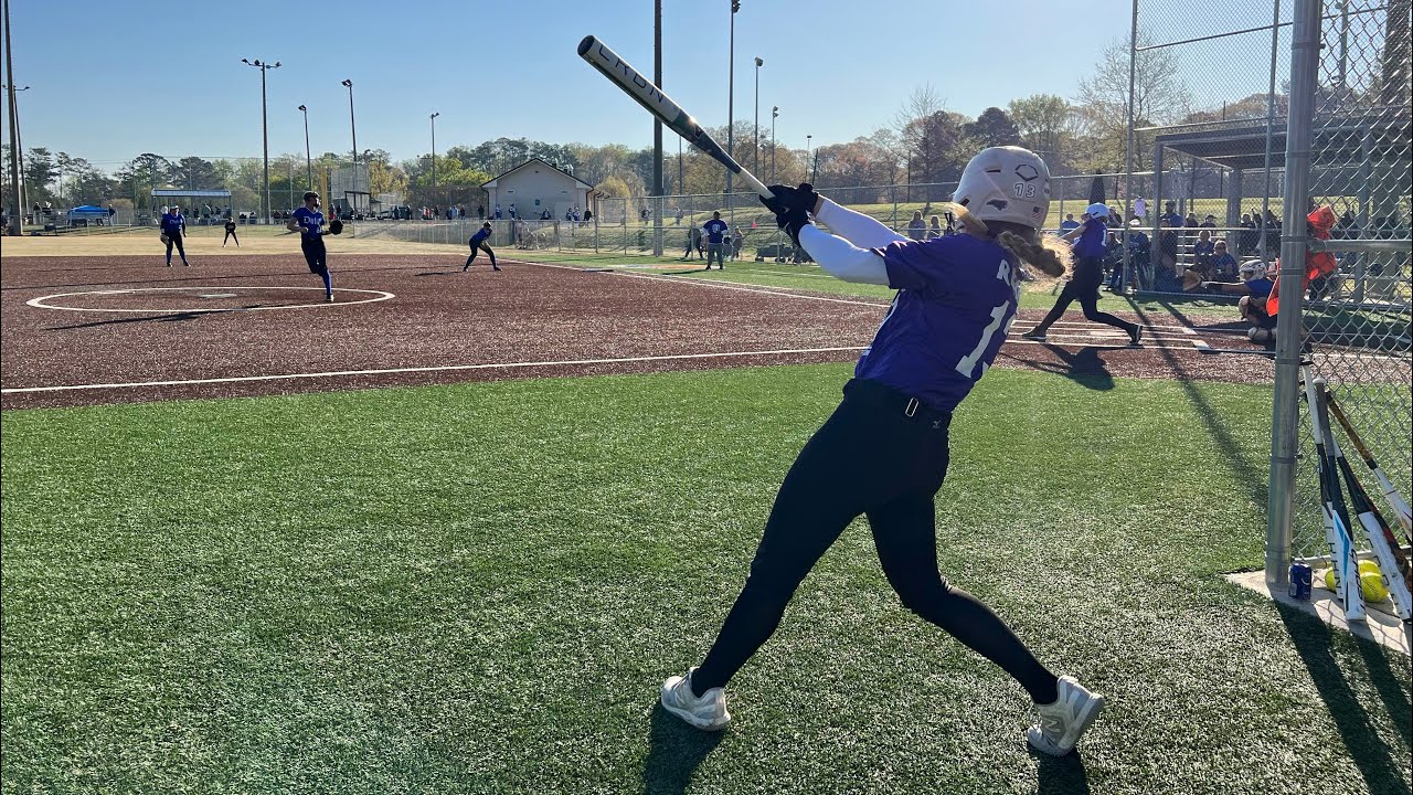 Reagan Martin 2028 | Batting practice - April 2024 - YouTube