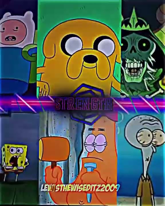 Finn/Jake/TheLich (AdventureTime) Vs SpongeBob/Patrick/Squidward ...