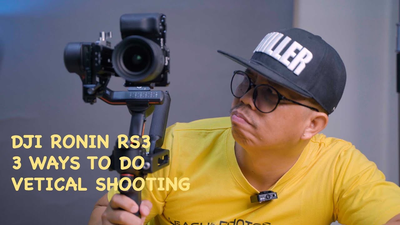 VERTICAL SHOOTING (3 WAYS) ON DJI RONIN RS3 WITH SONY ZV-E10 - YouTube