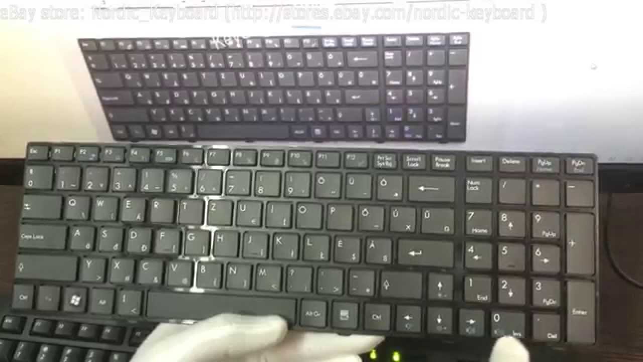 V111922ak1 Hungarian Keyboard for MSI CX720 CR630 CR720 CR620 GE620 ...