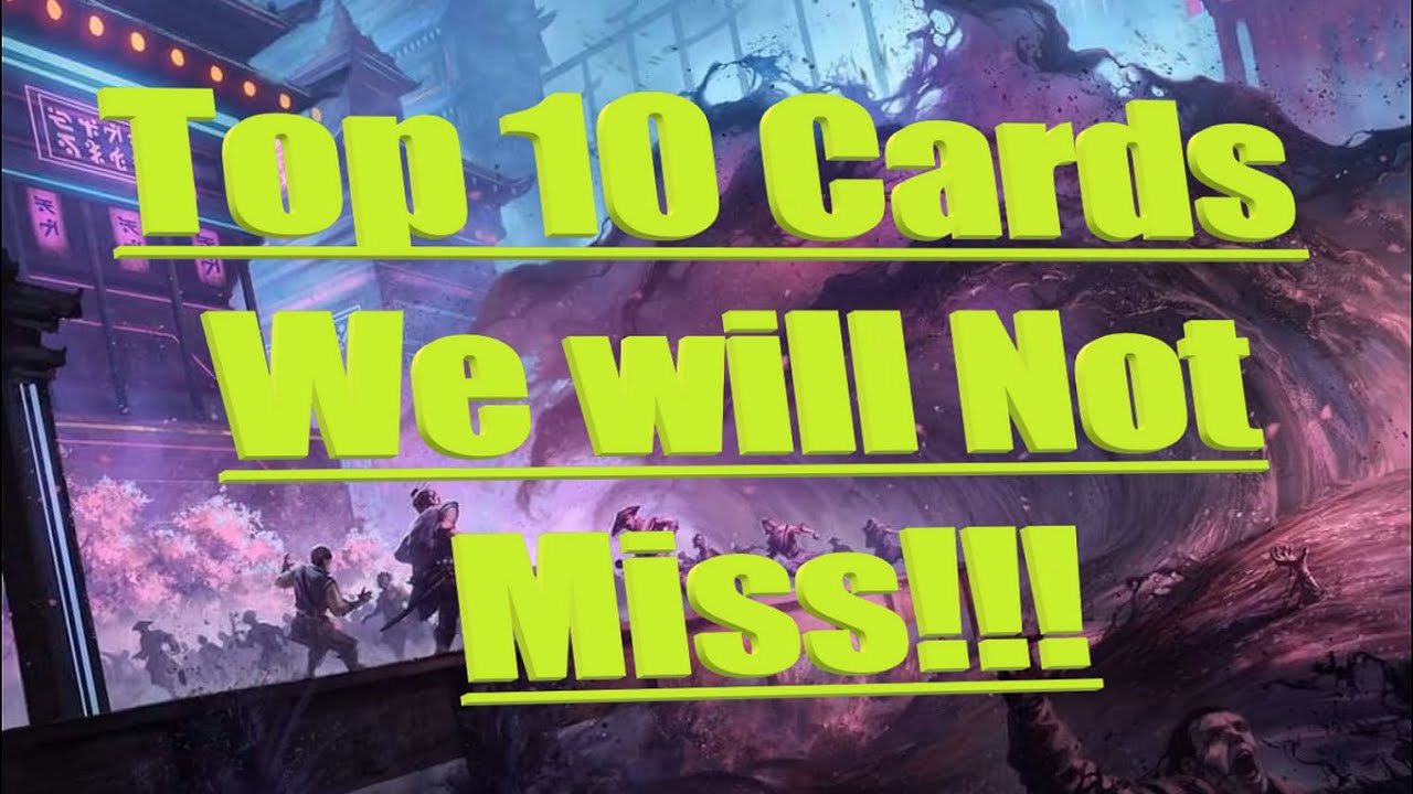 Top 10 Magic Cards we will not miss from Standard Rotation 2024 - YouTube