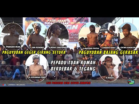 FULL Paguyuban Geger Girang Desa Setuta Vs Bajang Gerasak Lotim di Hari Ketiga Desa Setuta